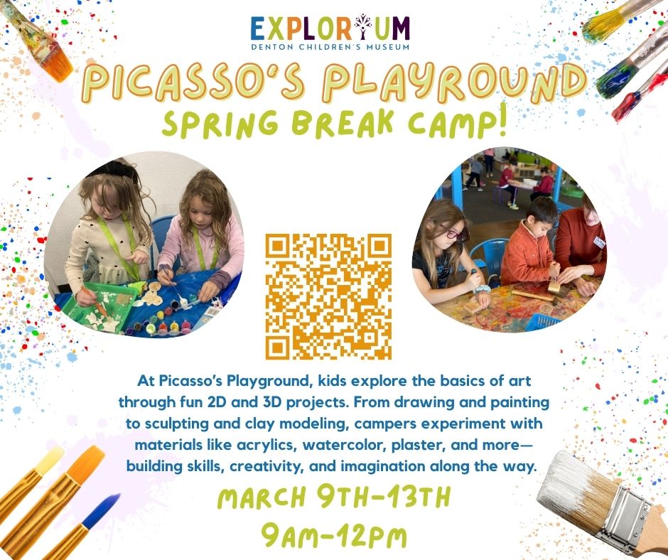 Picasso's Playground Spring Break Camp - Explorium